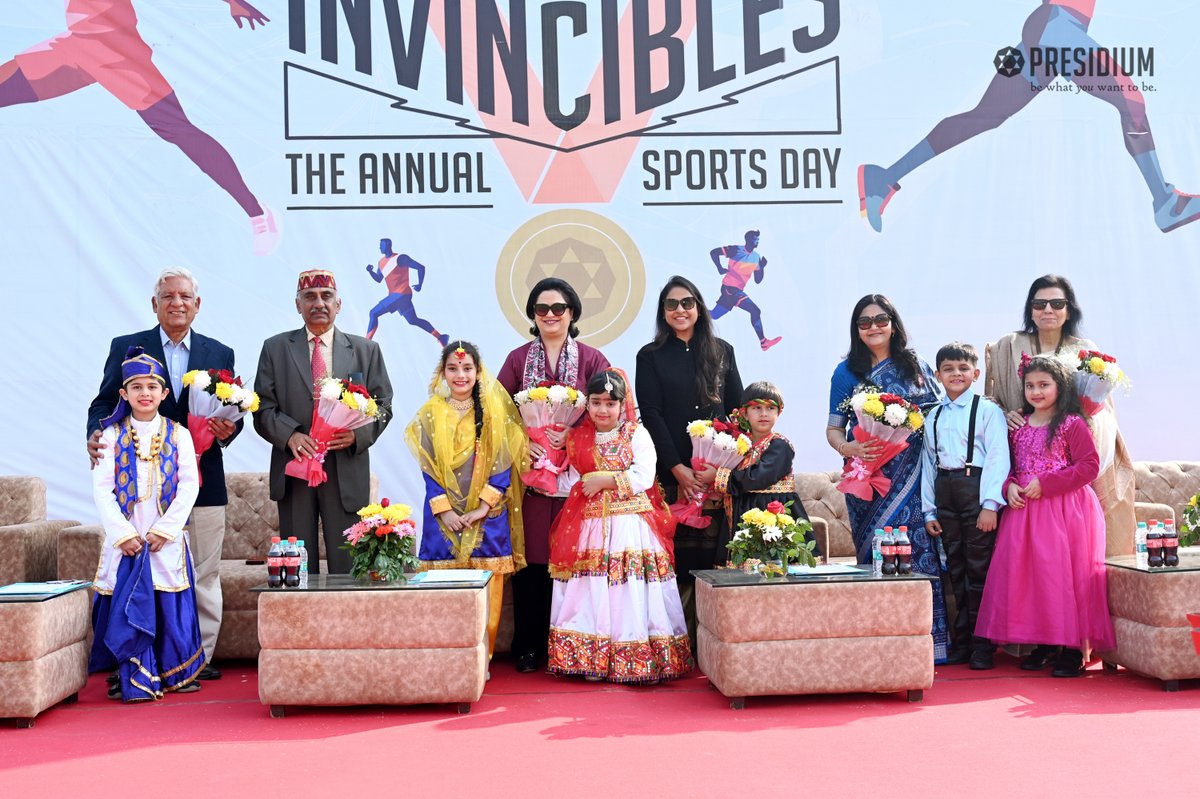 Annual Sports Day,2023 | Presidium School Gurugram